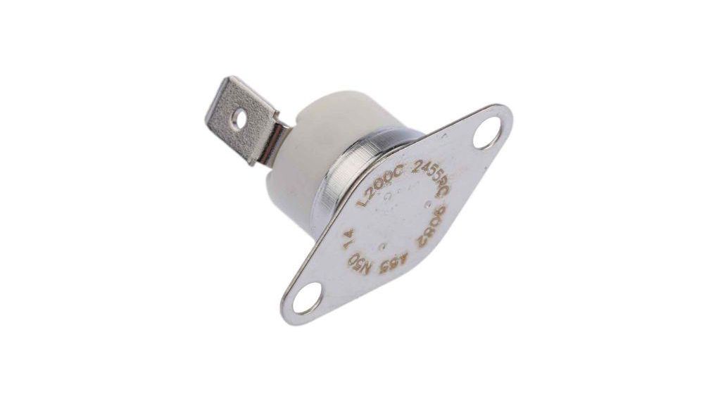 2455RC 9082-465 L200 | Honeywell Bi-Metallic Thermostat, Opens at +200°C, Closes at +160°C, +260 ...